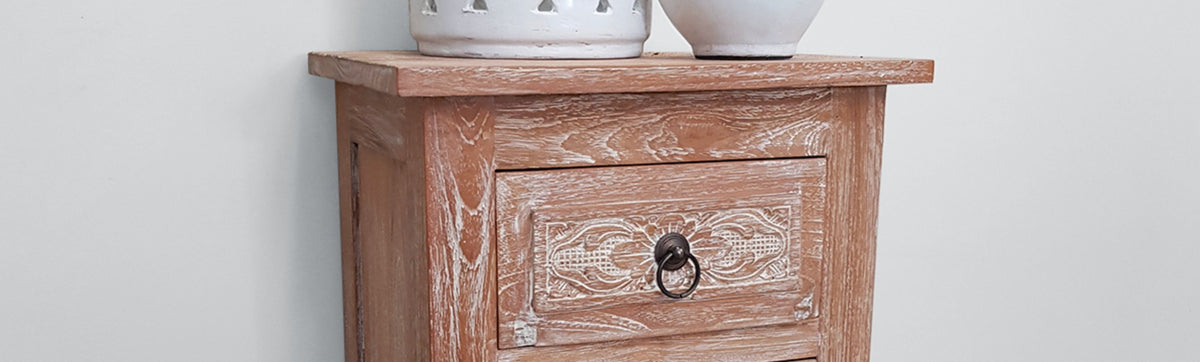 Bedside Table, Nightstands, Bedroom Furniture – Bali Abundance