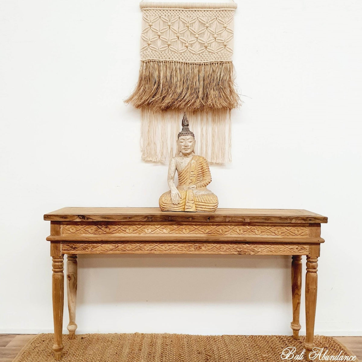 Balinese Hand Carved Console Table – Bali Abundance