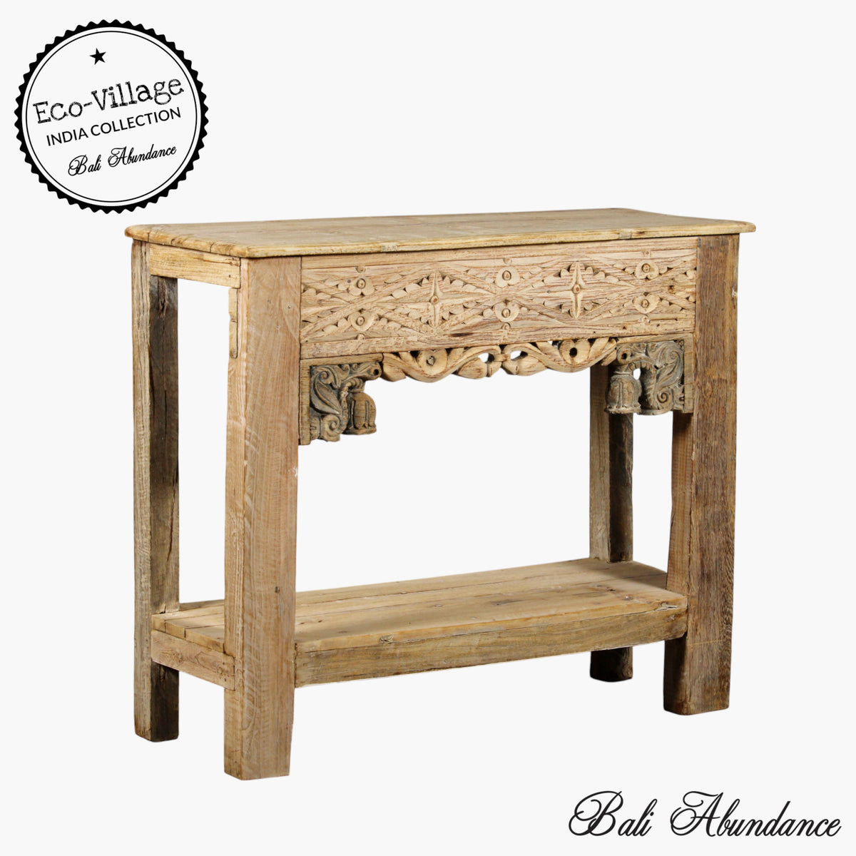 VINTAGE Indian Console Table - Eco Village Collection – Bali Abundance