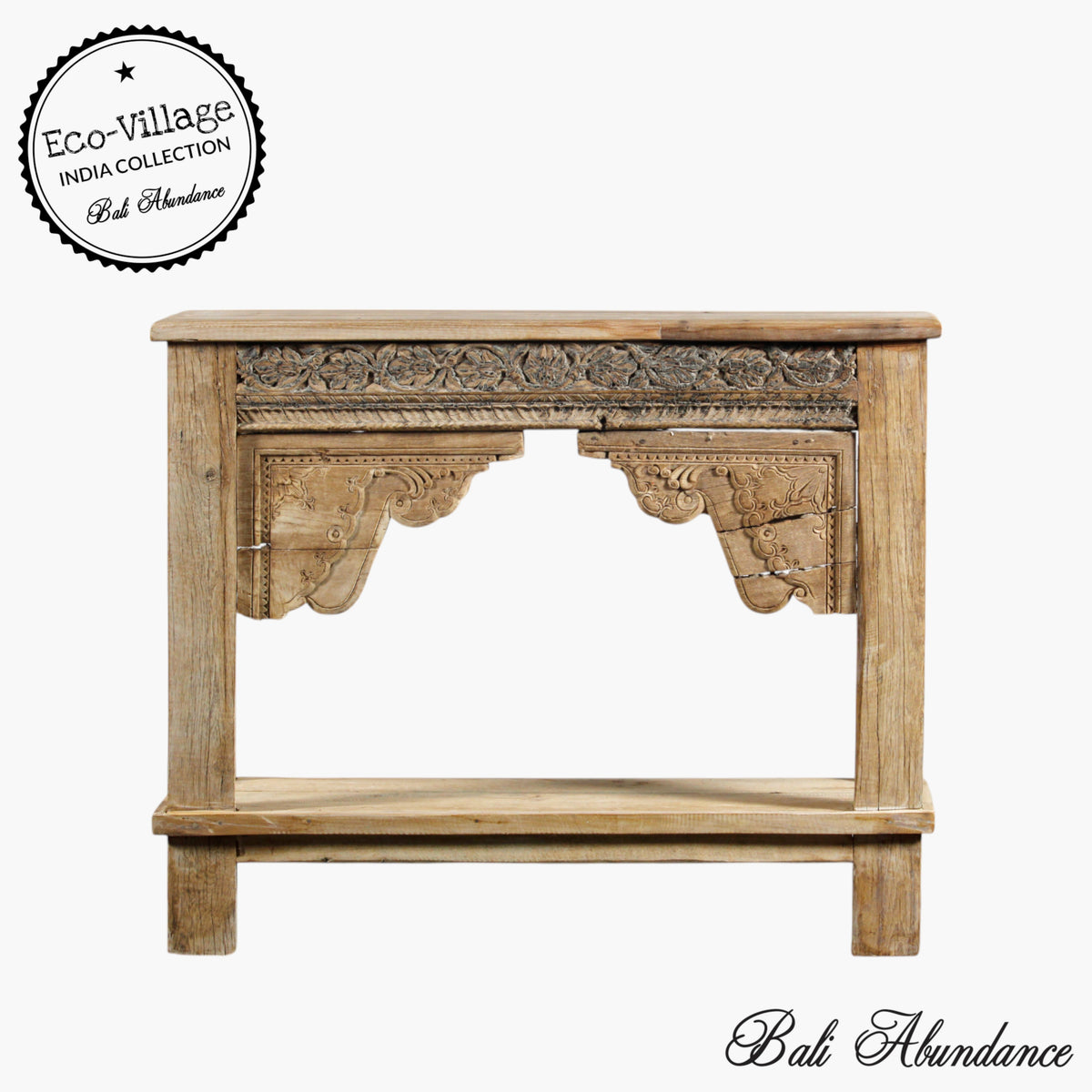 VINTAGE Indian Console Table - Eco Village Collection – Bali Abundance