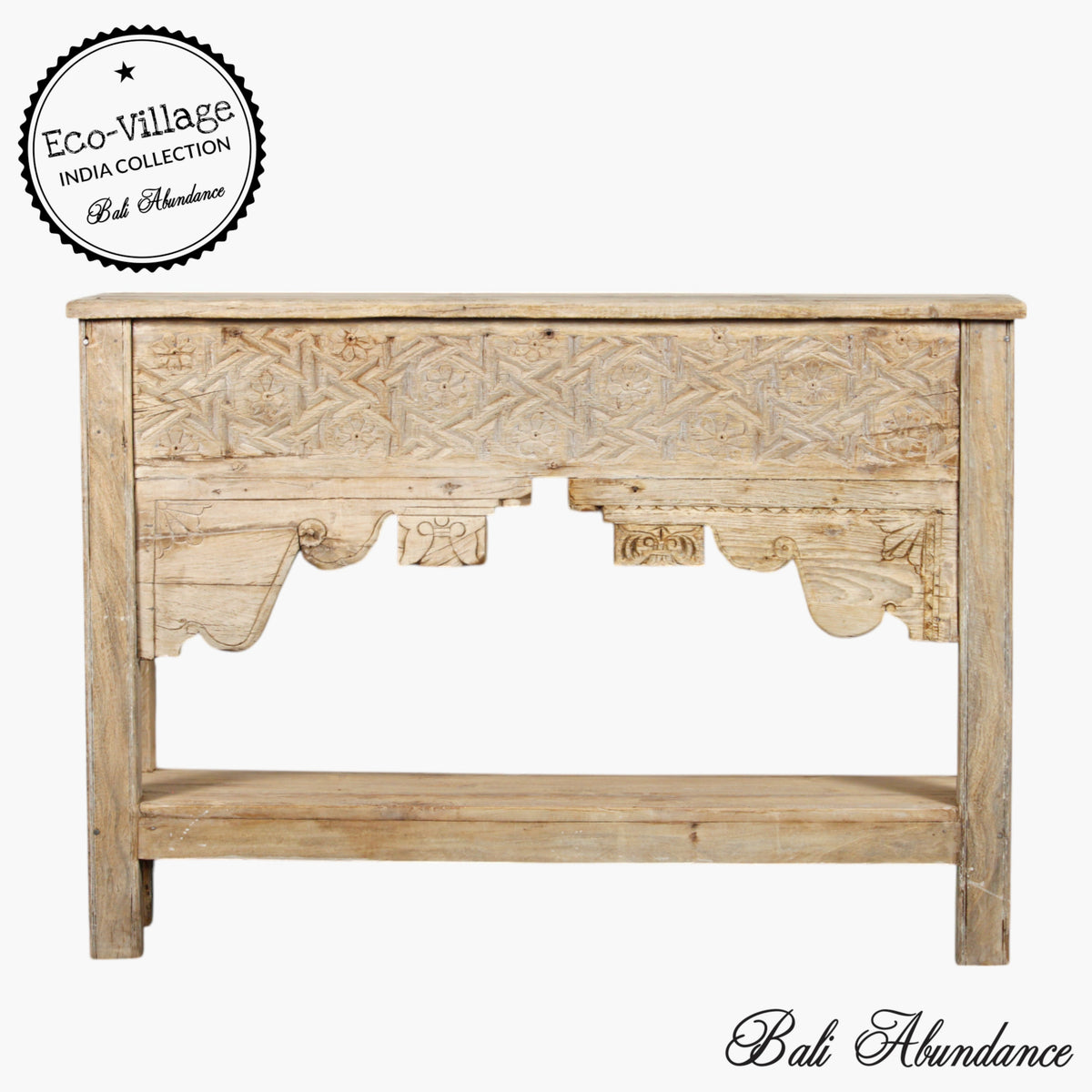 VINTAGE Indian Console Table - Eco Village Collection – Bali Abundance