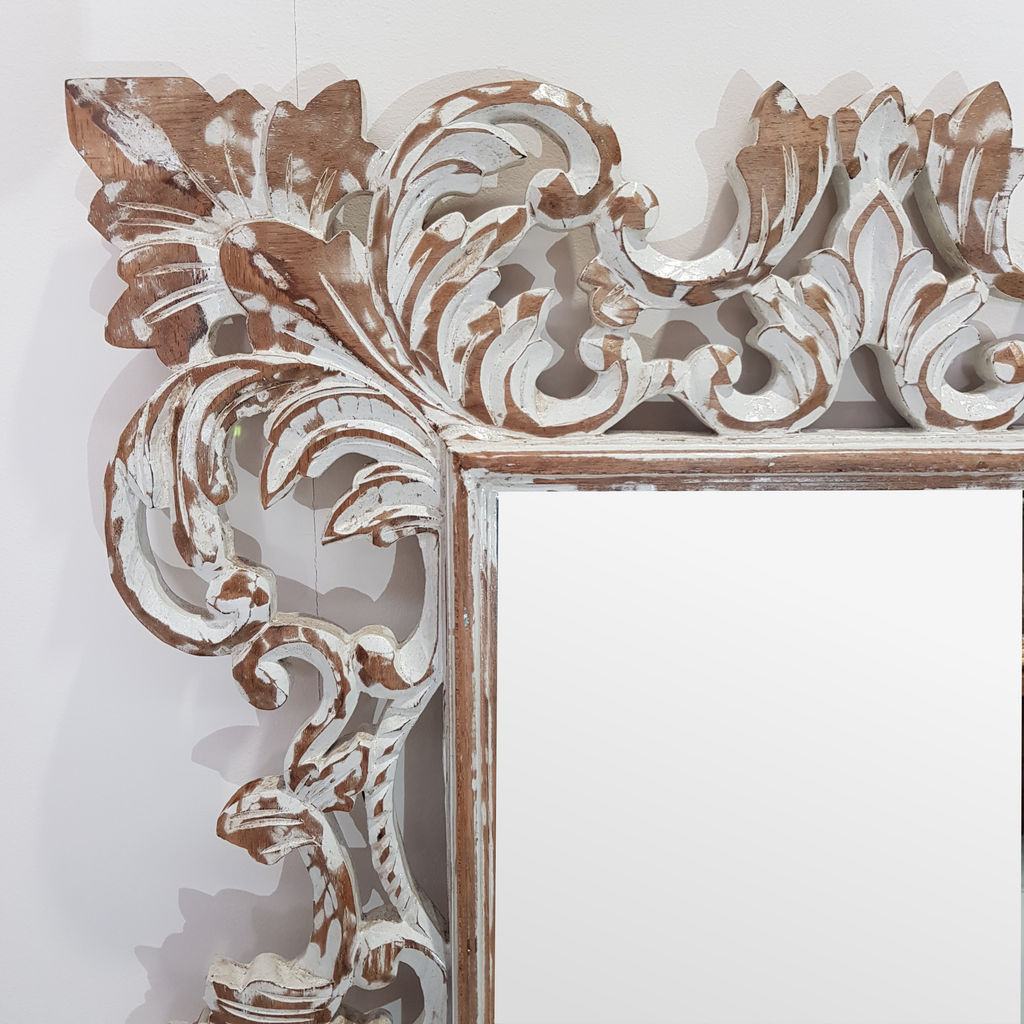 Mirrors | French provincial handcarved Balinese wall mirrors – Bali ...
