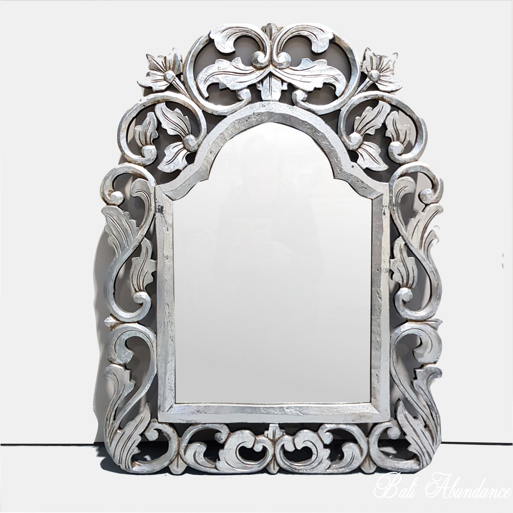 Mirrors | French provincial handcarved Balinese wall mirrors – Bali ...