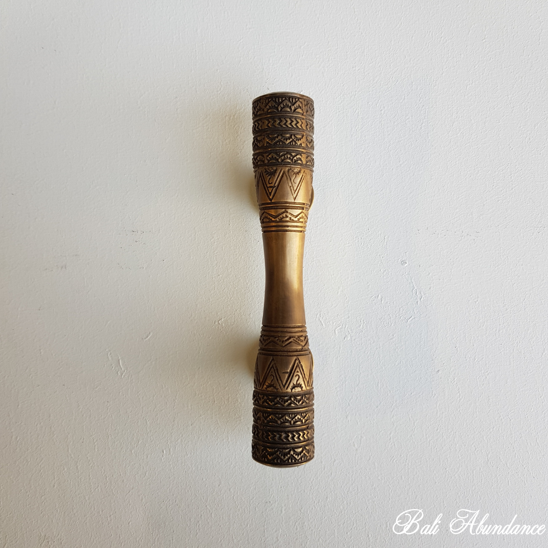 Vintage Brass Pull Door Handle - Small – Bali Abundance